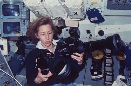 Astronaut Marsha Ivins Mission Specialist Aboard Editorial Stock Photo ...
