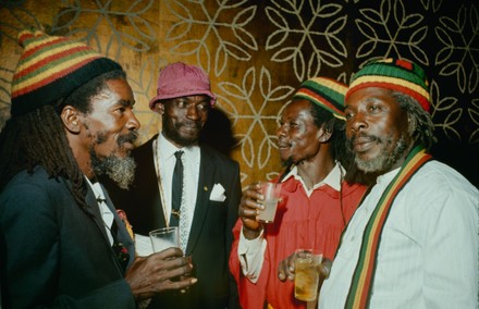Jamaicans Celebrating Ethiopian Emperor Haile Selassies Editorial Stock ...