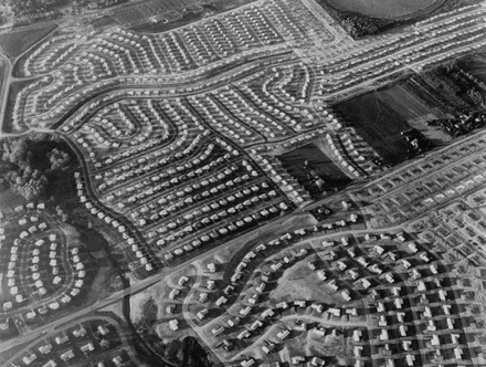 Aerial View Housing Developments Levittown Pennsylvania Editorial Stock Photo - Stock Image ...