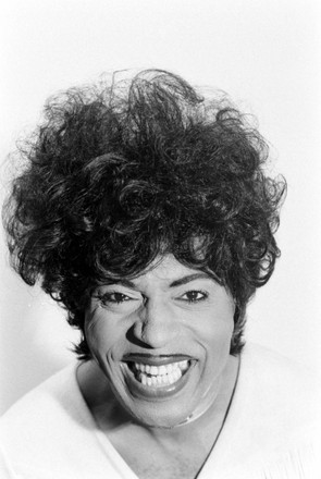 Little Richard (Rock 'n' Roll Singer) posing in mod fringed shirt., USA ...