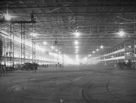Interior View Factory Floor Former Automobile Editorial Stock Photo ...