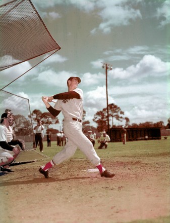 American Baseball Player Ted Williams 1918 Editorial Stock Photo ...