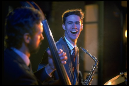 Jazz Saxophonist Chris Hollyday Cold Spring Editorial Stock Photo ...