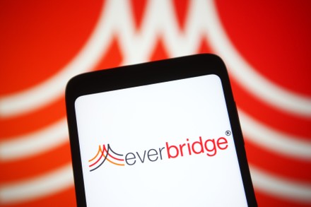 This Photo Illustration Everbridge Logo Software Editorial Stock Photo ...