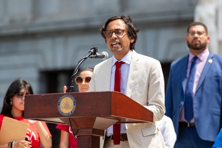 Pennsylvania State Senator Nikil Saval Speaks Editorial Stock Photo ...