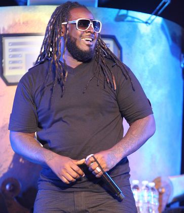 __COUNT__ Rapper T-PAIN (Faheem Rasheed Najm) opens for the Black Eyed ...