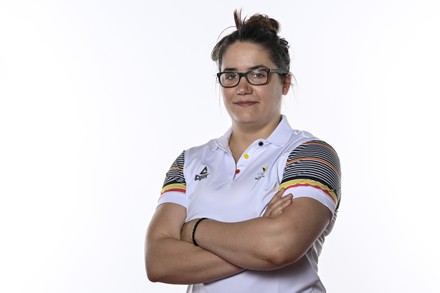 Weight Lifter Anna Van Bellinghen Pictured Editorial Stock Photo ...