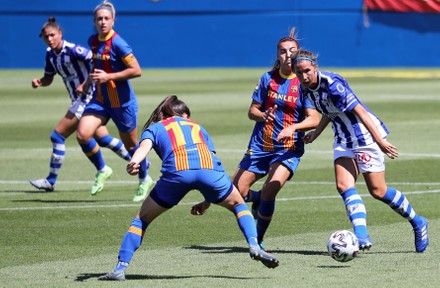 Jennifer Morilla Andrea Pereira During Match Editorial Stock Photo ...