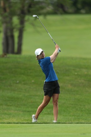 Lindy Duncan Watches Her Fairway Shot Editorial Stock Photo - Stock ...