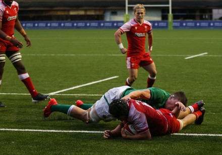 Alex Mann Wales Powers Over Score Editorial Stock Photo - Stock Image ...