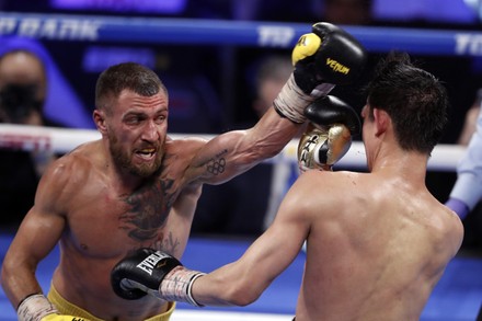 Vasiliy Lomachenko vs. Masayoshi Nakatani, Las Vegas, USA - 26 Jun 2021 Stock Pictures ...