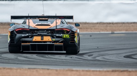 Morgan Tillbrook Marcus Clutton Mclaren 720s Editorial Stock Photo ...