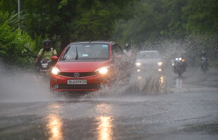 Delhi Receives Light Spell Of Rain, Brings Respite From Heat, New Delhi, India - 26 Jun 2021 ...