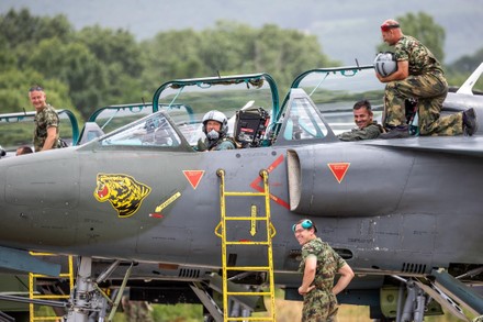 Air Force Serbian Army Ready Airports Editorial Stock Photo - Stock ...