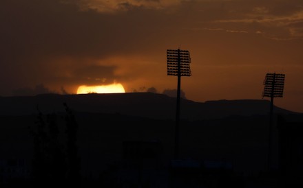 Sunset in Yemen, Sanaa - 28 Jun 2021 Stock Pictures, Editorial Images ...