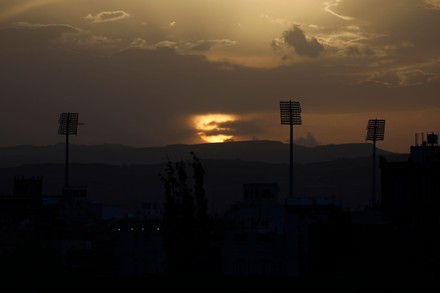 Sunset in Yemen, Sanaa - 28 Jun 2021 Stock Pictures, Editorial Images ...