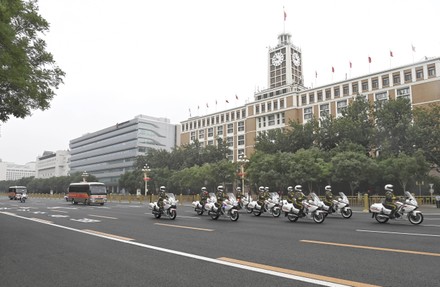 Motorcade Carrying Recipients July 1 Medal Editorial Stock Photo ...