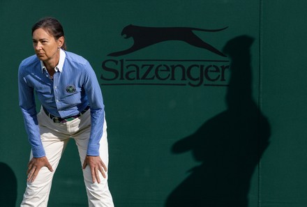Line Judge Ball Girl Shadow During Editorial Stock Photo - Stock Image ...