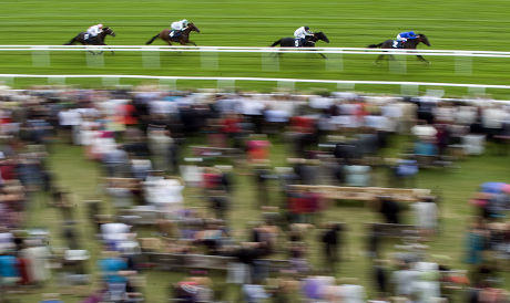 Newbury Races, Berkshire, Britain - 14 Aug 2010 Stock Pictures ...