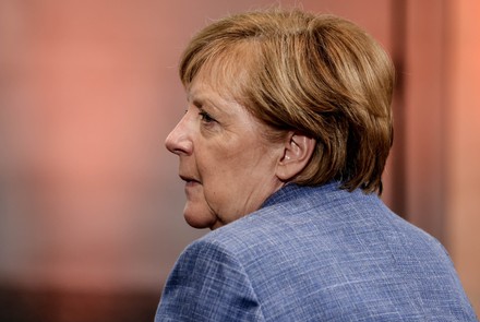 Harnack Medal Ceremony German Chancellor Angela Editorial Stock Photo ...