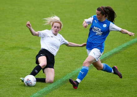 Derby County Celebrate Winning Womens Efl Editorial Stock Photo - Stock ...