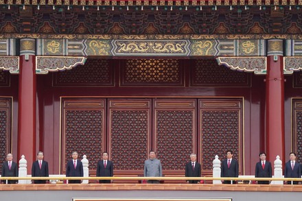 Xi Jinping Li Keqiang Li Zhanshu Editorial Stock Photo - Stock Image ...