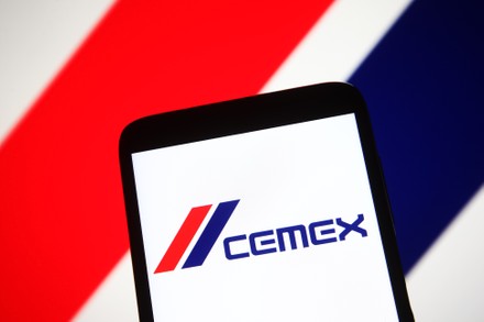 This Photo Illustration Cemex Logo Building Editorial Stock Photo ...