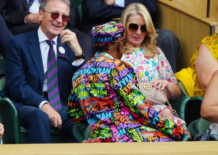Dan Evans Girlfriend Aleah Watching His Editorial Stock Photo - Stock ...