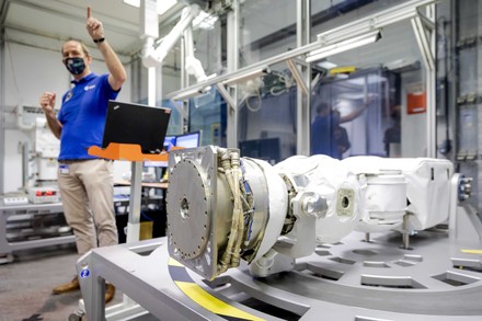 Scale Model European Robotic Arm Era Editorial Stock Photo - Stock ...