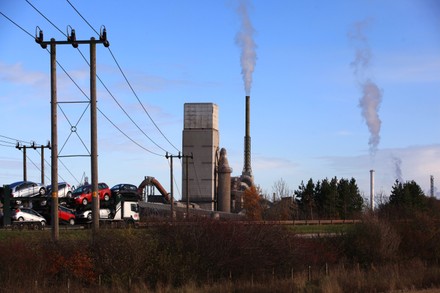 Tarmac Cement Works Dunbar East Lothian Editorial Stock Photo - Stock ...