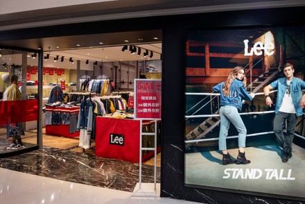 American Fashion Brand Lee Store Seen Editorial Stock Photo - Stock ...