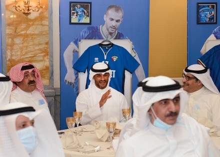 Kuwaits National Soccer Team Caption Bader Editorial Stock Photo ...