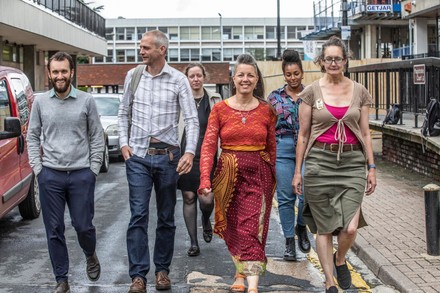 Extinction Rebellion Protetsrs Trial St Albans Editorial Stock Photo ...