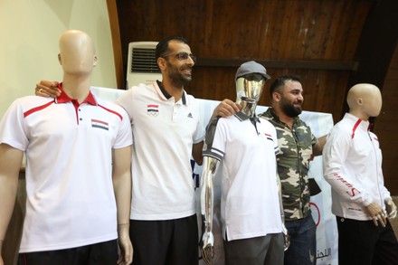 Official Uniforms Syrian Athletes Seen On Editorial Stock Photo - Stock ...