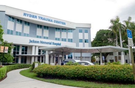 View Jackson Memorial Hospital Miami Where Editorial Stock Photo ...