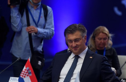 President Croatia Zoran Milanovic During Opening Editorial Stock Photo ...