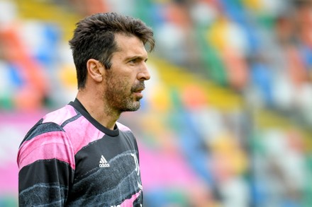 Gianluigi Buffon Juventus Portrait During Warm Editorial Stock Photo ...