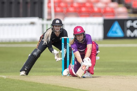 Abigail Freeborn Sweeps Ball During Charlotte Editorial Stock Photo ...