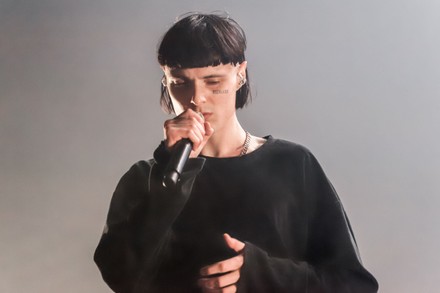 French Singer Aime Simone Performs On Editorial Stock Photo - Stock ...