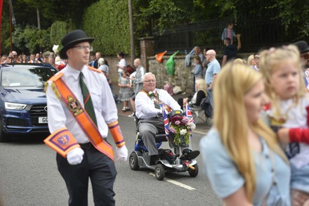 Members Orange Order During Parade Marking Editorial Stock Photo ...