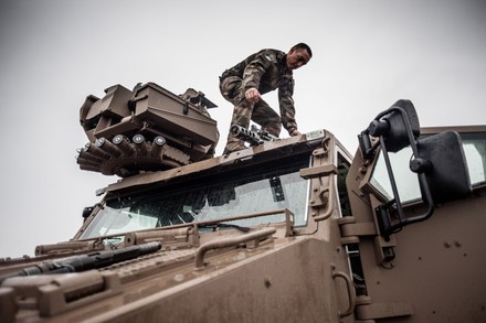 Multirole Armoured Vehicle Nicknamed Griffon New Editorial Stock Photo ...