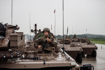 Multirole Armoured Vehicle Nicknamed Griffon New Editorial Stock Photo ...
