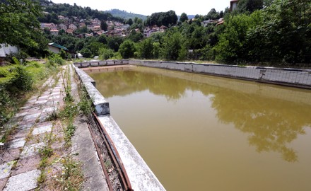 Bentbasa Swimming Pool One Sarajevos Symbols Editorial Stock Photo ...