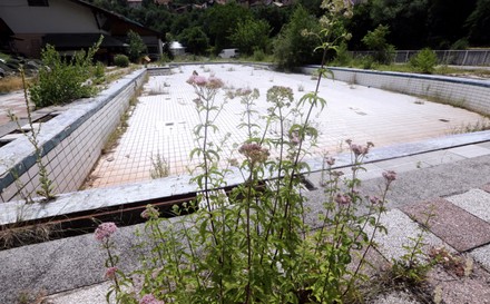 Bentbasa Swimming Pool One Sarajevos Symbols Editorial Stock Photo ...