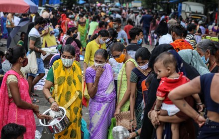 __COUNT__ Over crowded local market in Mumbai, India - 14 Jul 2021 ...