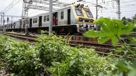 General View Local Train Ride Past Editorial Stock Photo - Stock Image ...