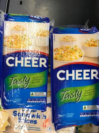 Cheer Cheese On Display Supermarket Sydney Editorial Stock Photo ...