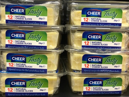 Cheer Cheese On Display Supermarket Sydney Editorial Stock Photo ...