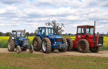 Ford 7000 Sold 1983 County 1474 Editorial Stock Photo - Stock Image ...