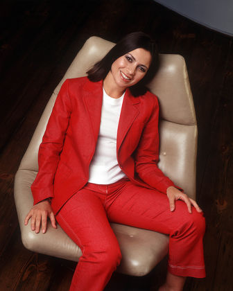 Gmtv Weather Presenter Clare Nasir Editorial Stock Photo - Stock Image ...
